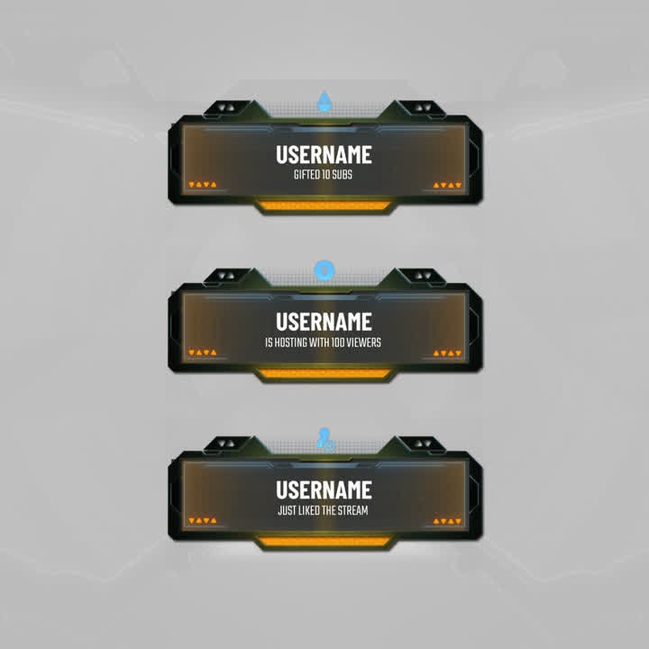 Warthog Animated Stream/twitch Overlays Pack | Fps/military Streamer ...