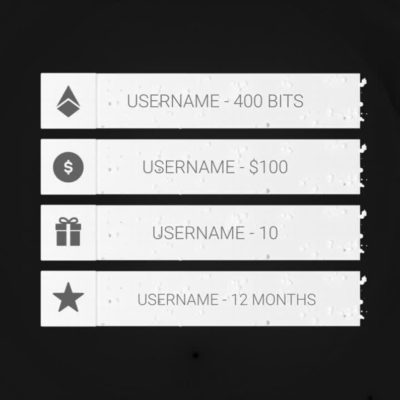 Nano White Animated Stream/twitch Overlay Pack | White/futuristic ...