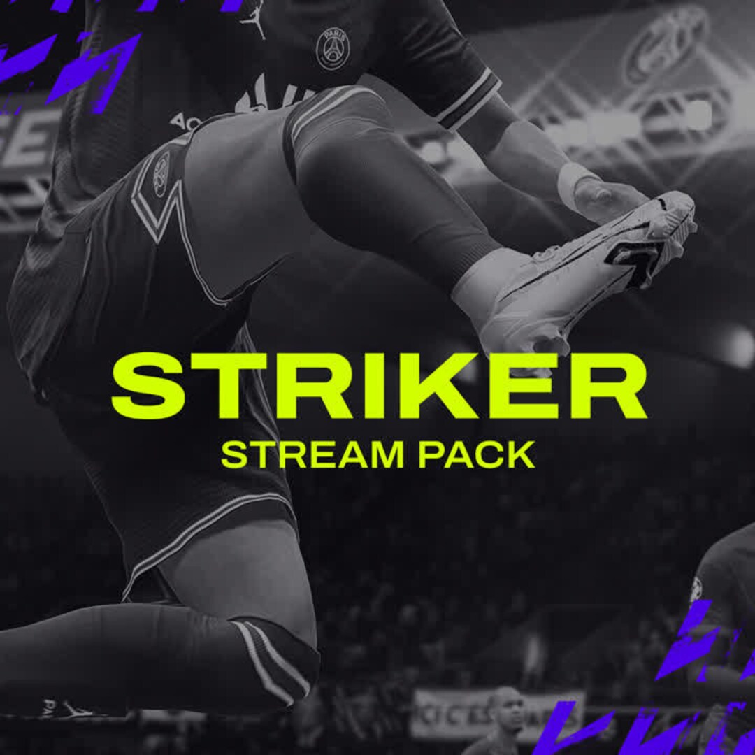 Striker Animated Stream/twitch Overlays Pack | Fifa/football/soccer ...