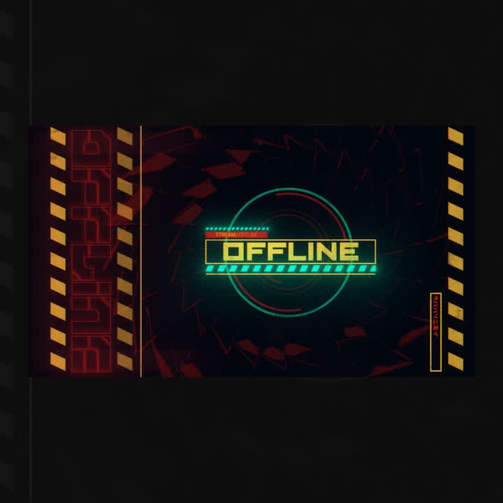 Mech Attack Animated Stream/twitch Overlay Pack | Anime/gundam Stream ...