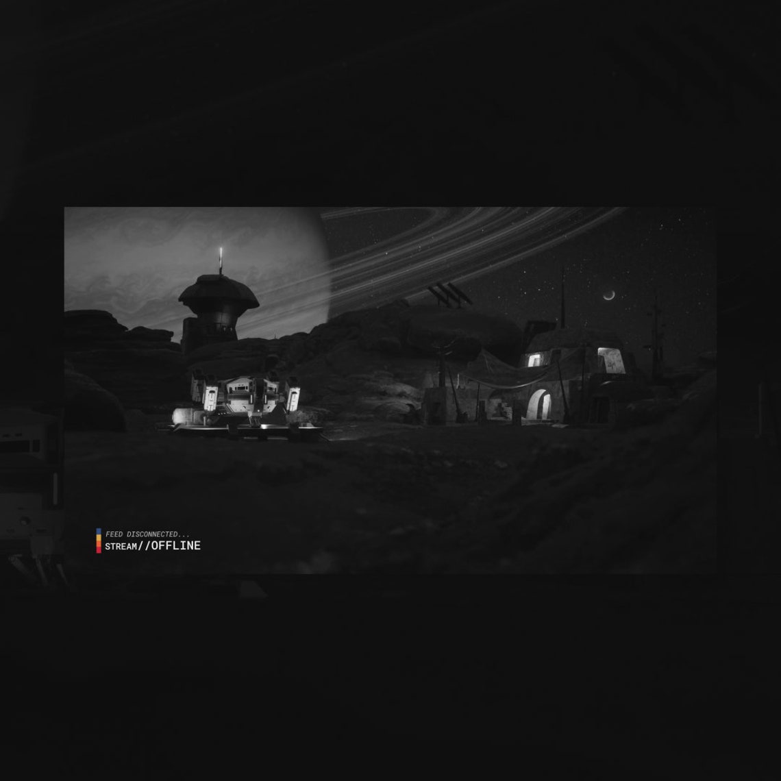 Starship Unreal Engine Animated Stream/twitch Overlay Pack | Sci-fi ...