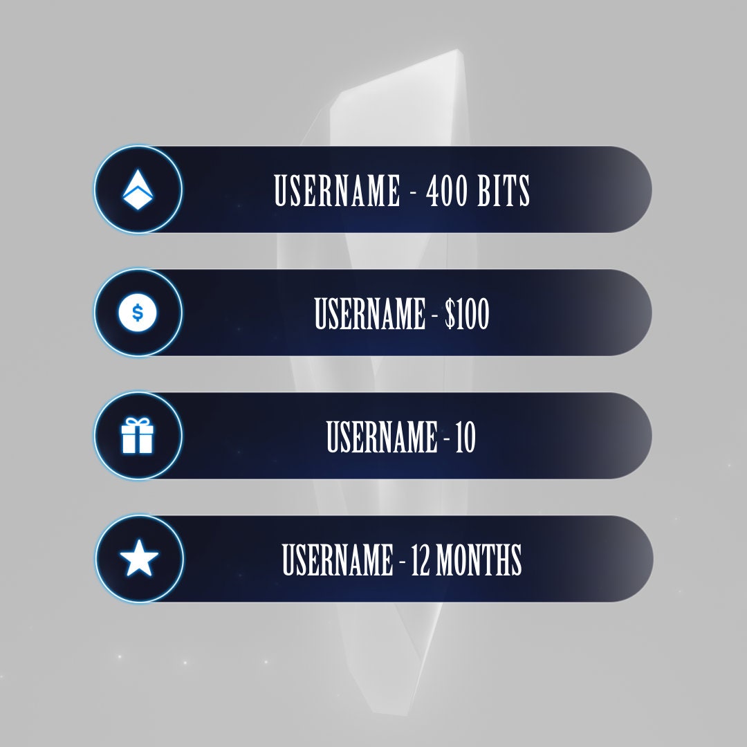 Crystal Ultimate Stream/twitch Overlays Bundle | Fantasy Streamer ...