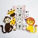 Wild Animals Set. Digital File. SVG, PNG, EPS Files. Cricut and ...