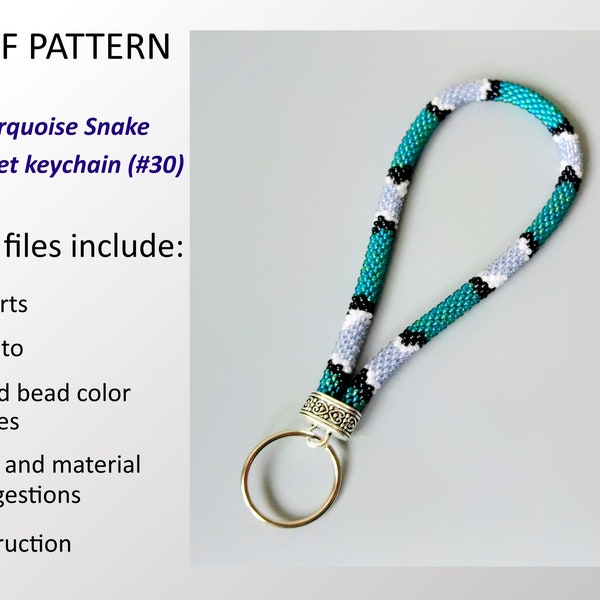 Snake Keychain - Etsy