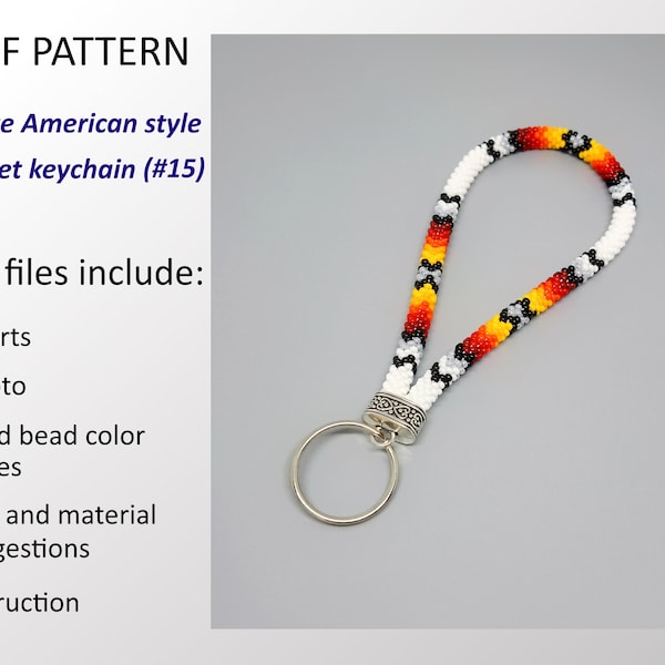 Beaded Keychains - Etsy