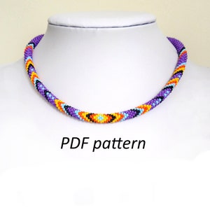 PDF Pattern Native American Inspired, Indian Style Jewelry, Beadwork ...