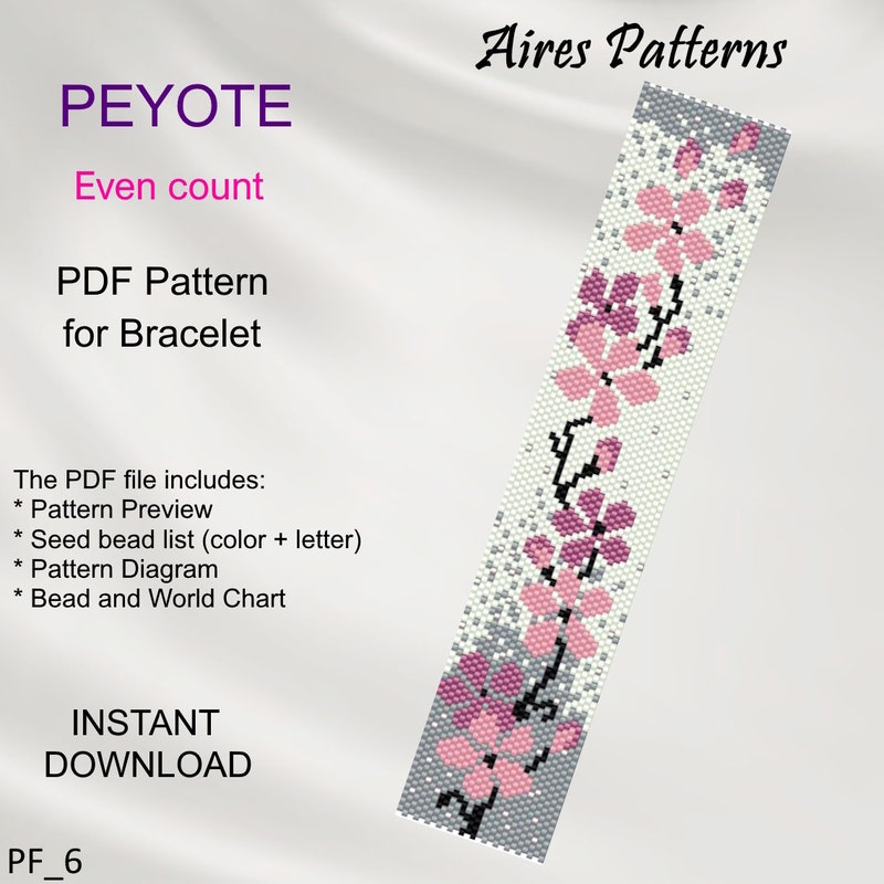 Peyote Bead Patterns - Etsy