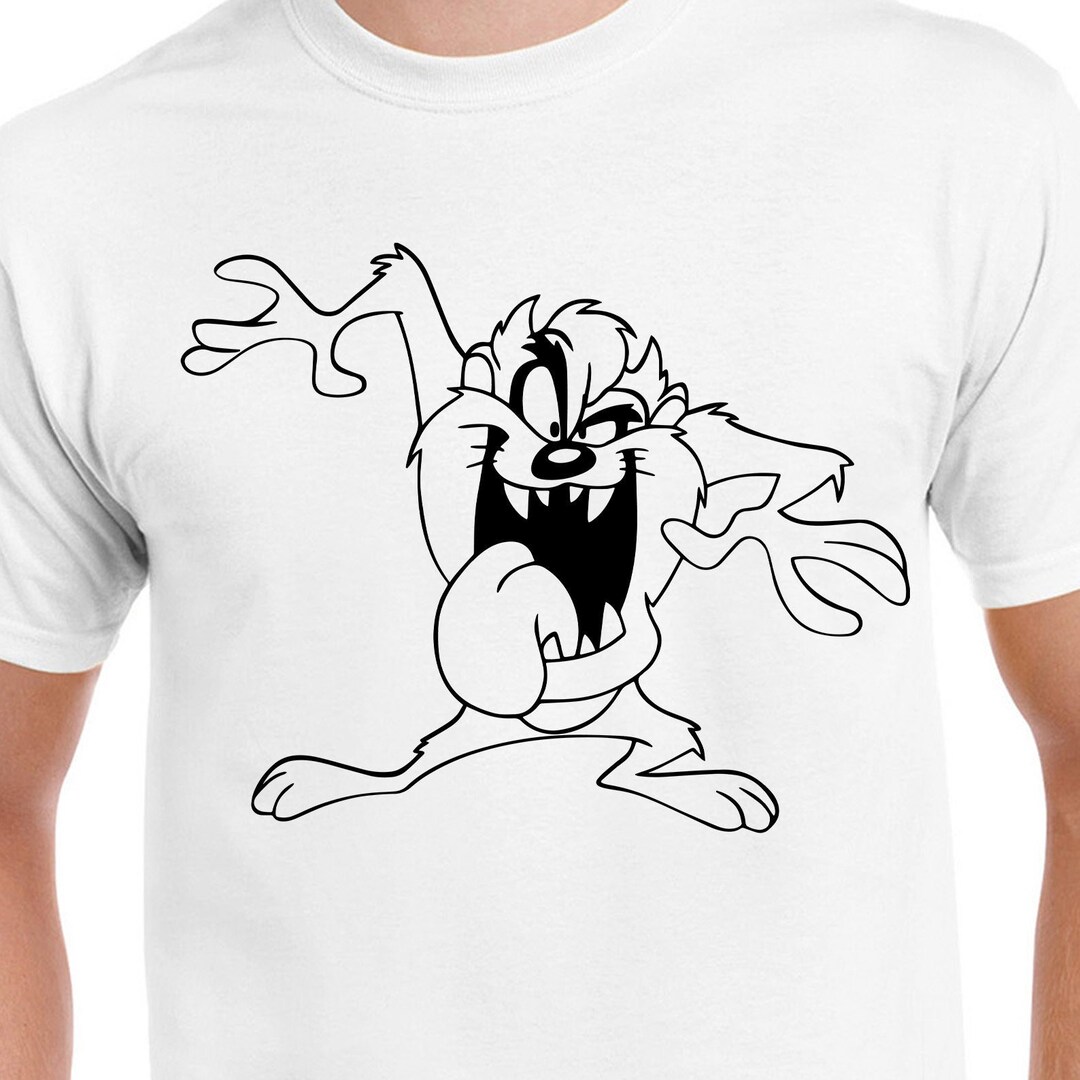 Taz Cut Files Cricut Silhouette Cameo Svg Cut Files Digital Files PDF ...