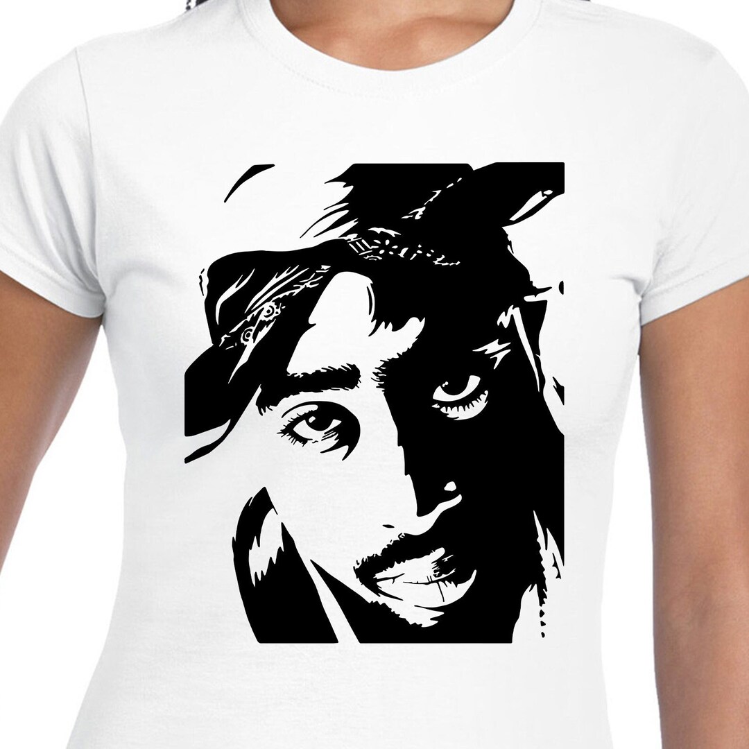 Tupac Cut Files Cricut Silhouette Cameo Svg Cut Files Digital Files PDF ...