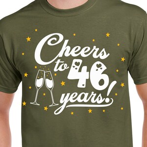 Cheers to 46 Years Couples Set Cut Files Cricut Silhouette Cameo Svg ...