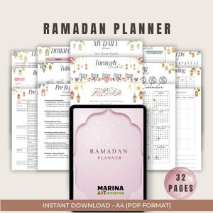 Printable 2025 Ramadan Planner Premium Quality - Etsy