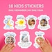 Kids Islamic Dua Stickers: Daily Reminders (PNG & SVG) - Etsy
