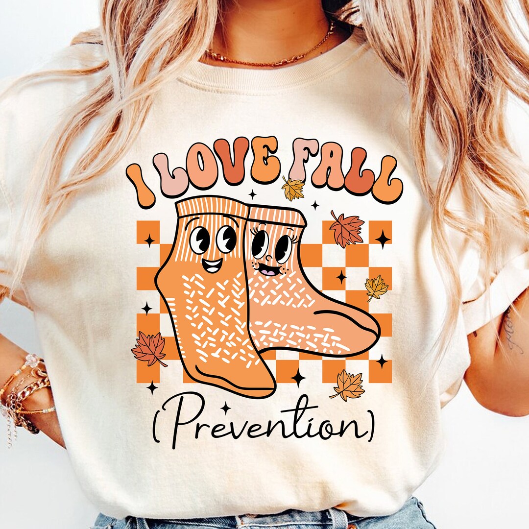 I Love Fall Prevention Nurse Fall Png, Nurse Png, Thanksgiving Nurse ...