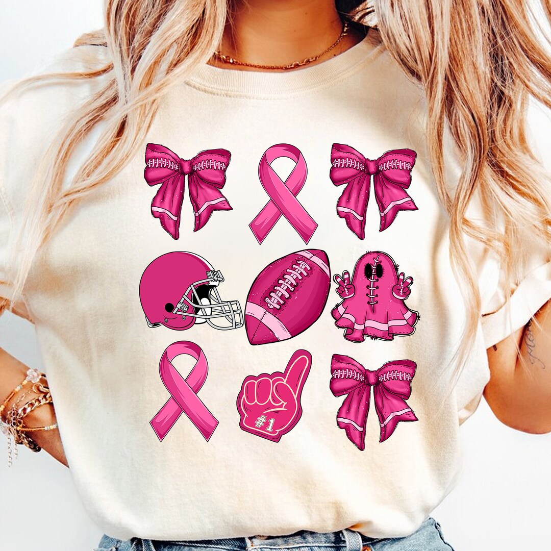 Spooky Baseball Breast Cancer Png, Halloween Breast Cancer, Pink Ribbon ...