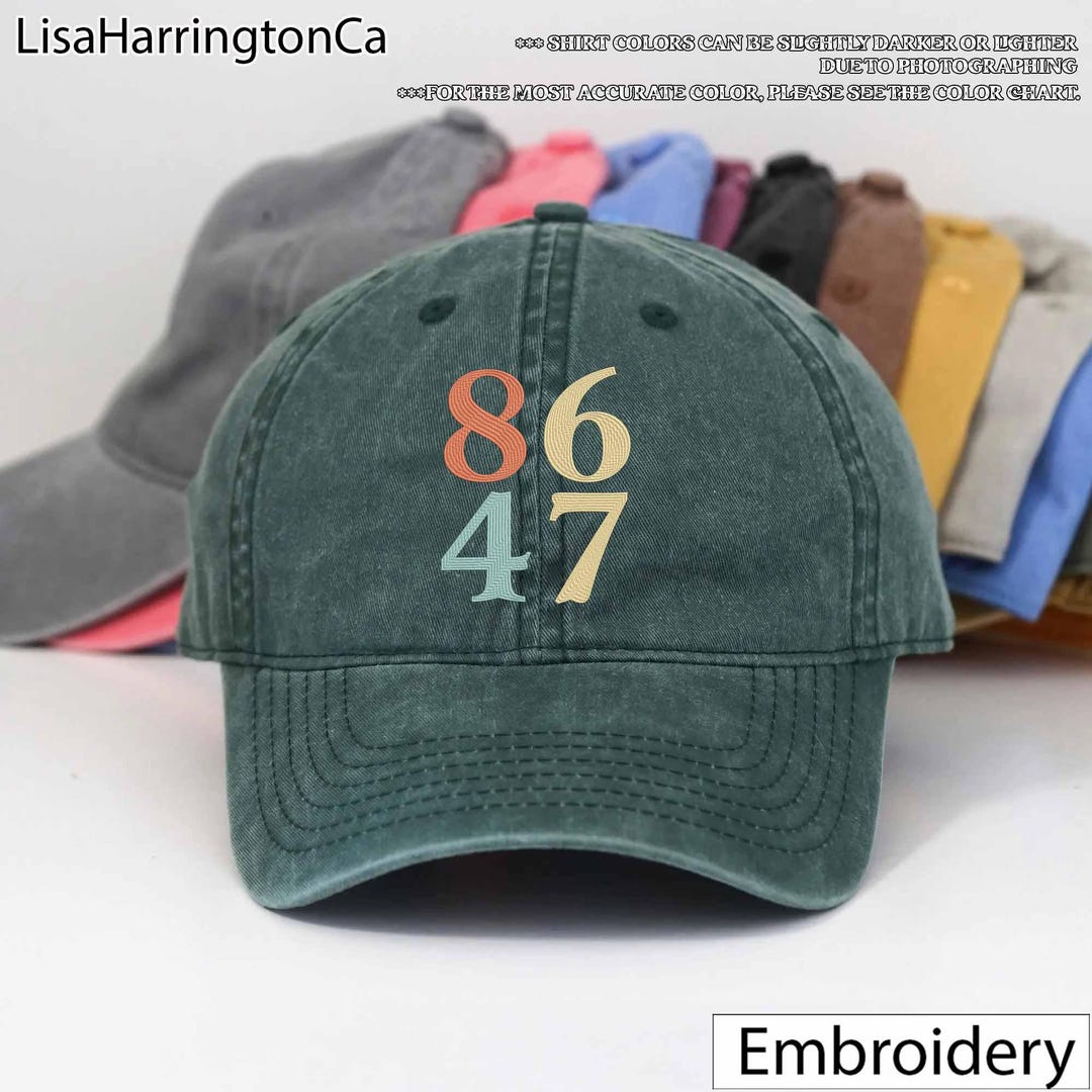 8647 Anti Trump Resistance Hat, FDT Democrat Gift, Political Protest ...