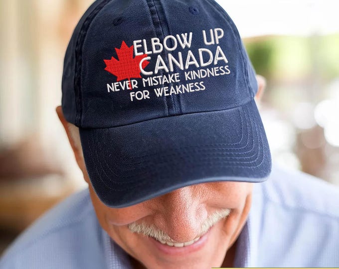 Elbows up Embroidered Hat, Elbows up Hat | Embroidered Canada Hat ...