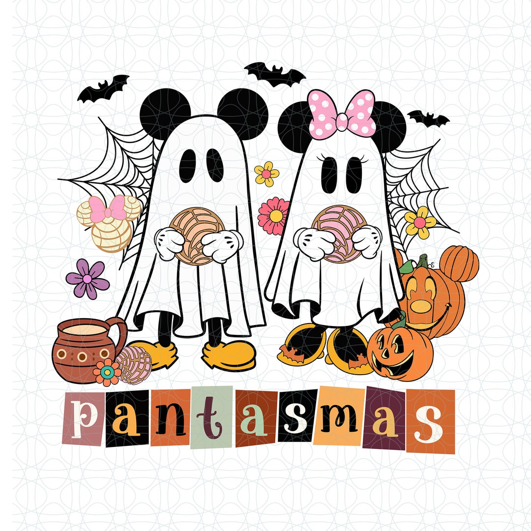 Pantasmas Mexican Ghost PNG, Spooky Conchas PNG, Pantasmas PNG, Cute ...