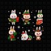 Cute Xmas Labubu Lover Png, Labubu the Monsters Christmas Santa Png ...