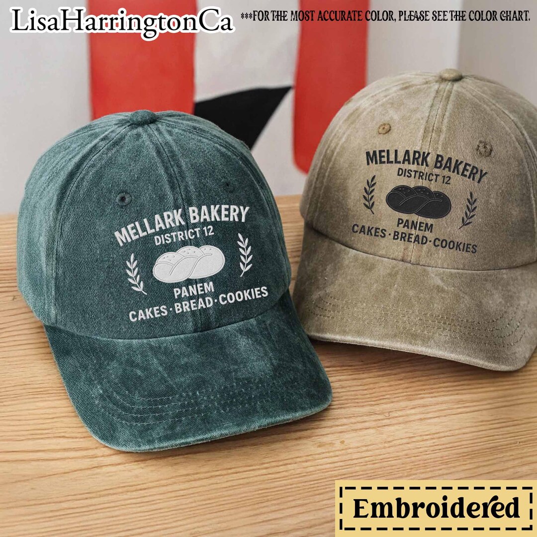 Peeta Mellark Bakery Wash Hat, Mellark Bakery Wash Hat, Mellark Bakery ...
