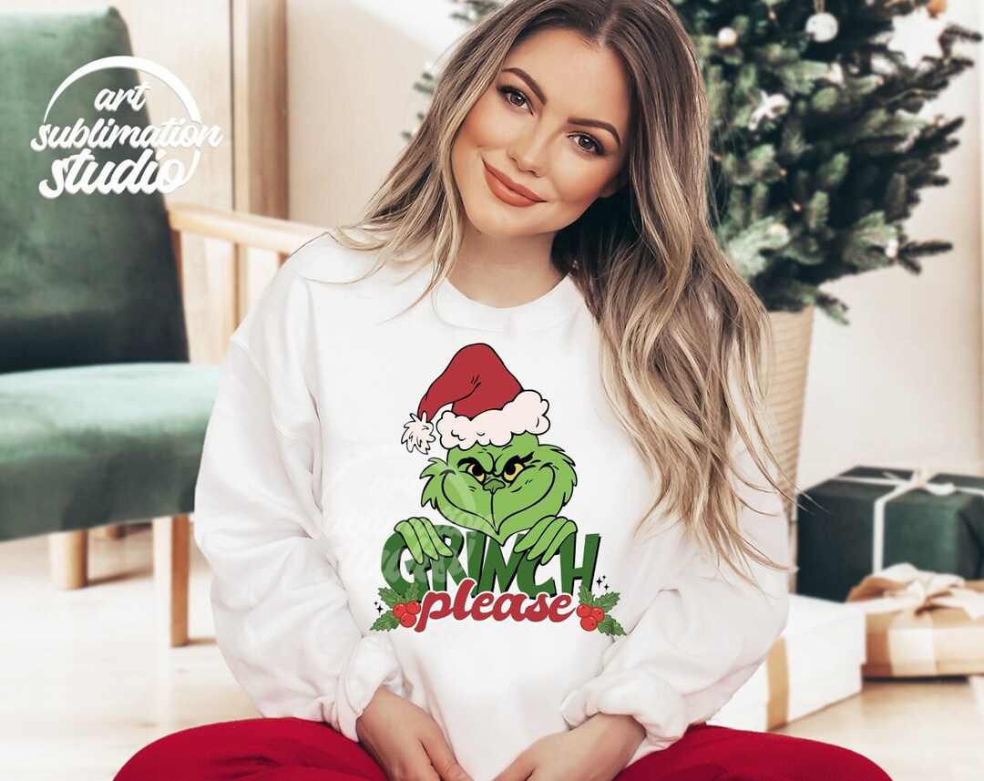 Grinch Please Merry Grinchmas Png in My Grich Era Christmas - Etsy