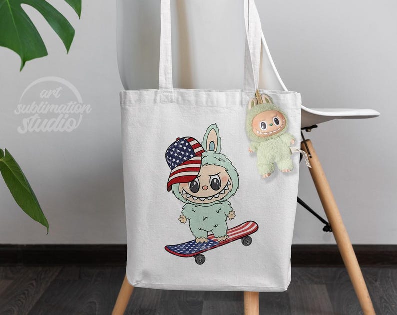 Labubu Png, 4th of July, America, USA Flag Colour, Independence Day ...