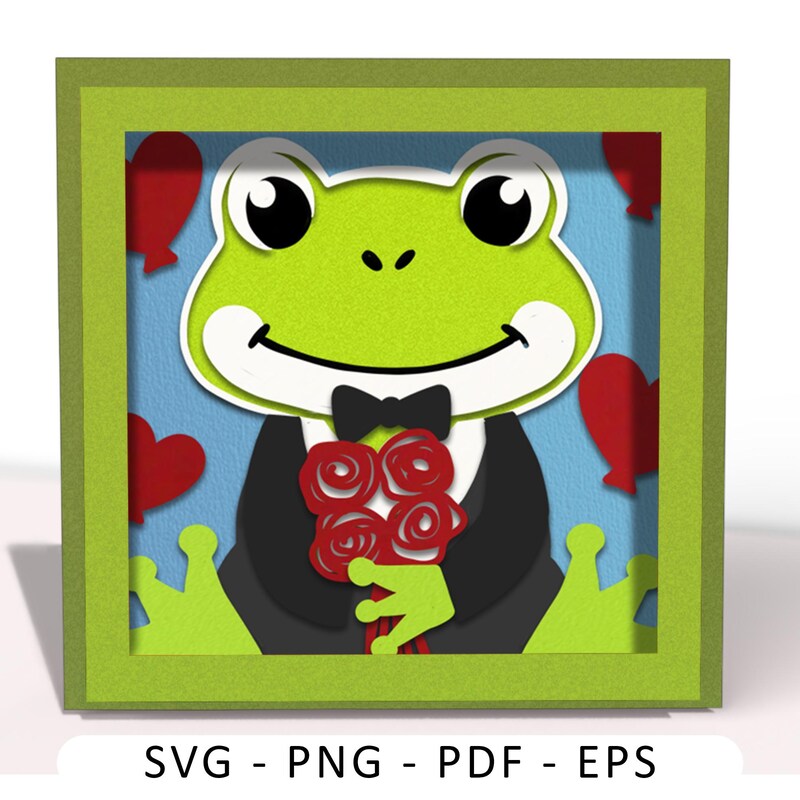Frog Valentine Box - Etsy