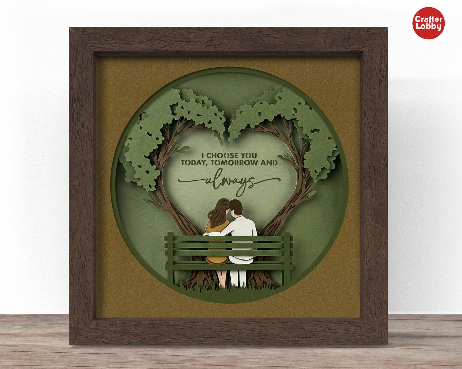 Couple Shadow Box SVG: 3d Papercut File (cricut, Silhouette) - Etsy