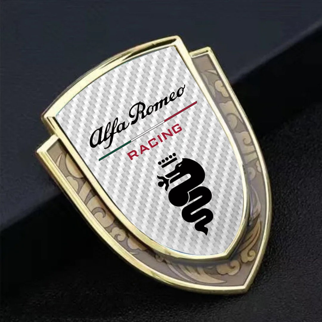 Alfa Romeo Emblem Side Badge Logo Premium Quality Handmade - Etsy