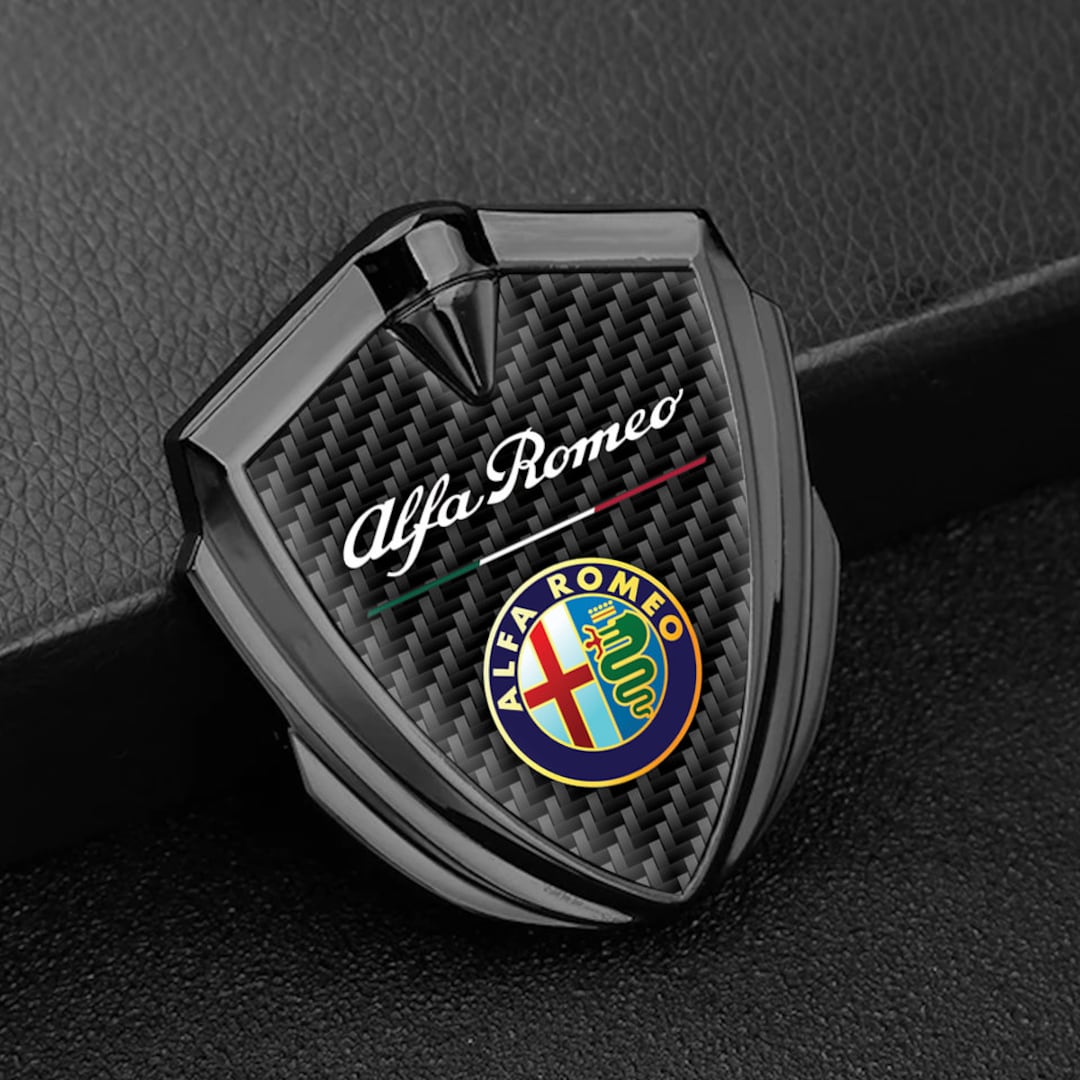 Alfa Romeo Emblem Side Badge Logo Premium Quality Handmade - Etsy