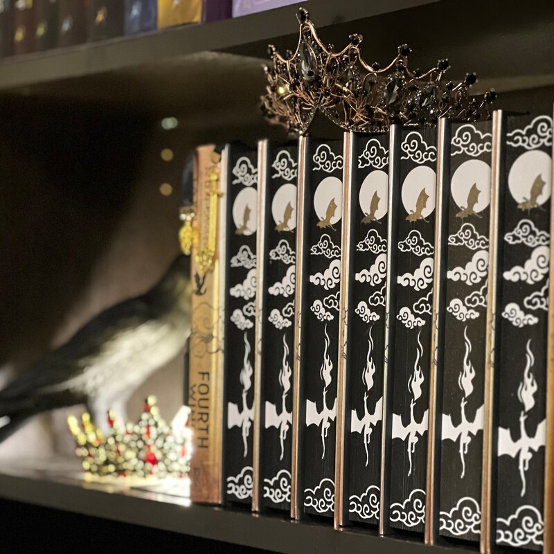 Fourth Wing Book Sprayed Edge - Etsy