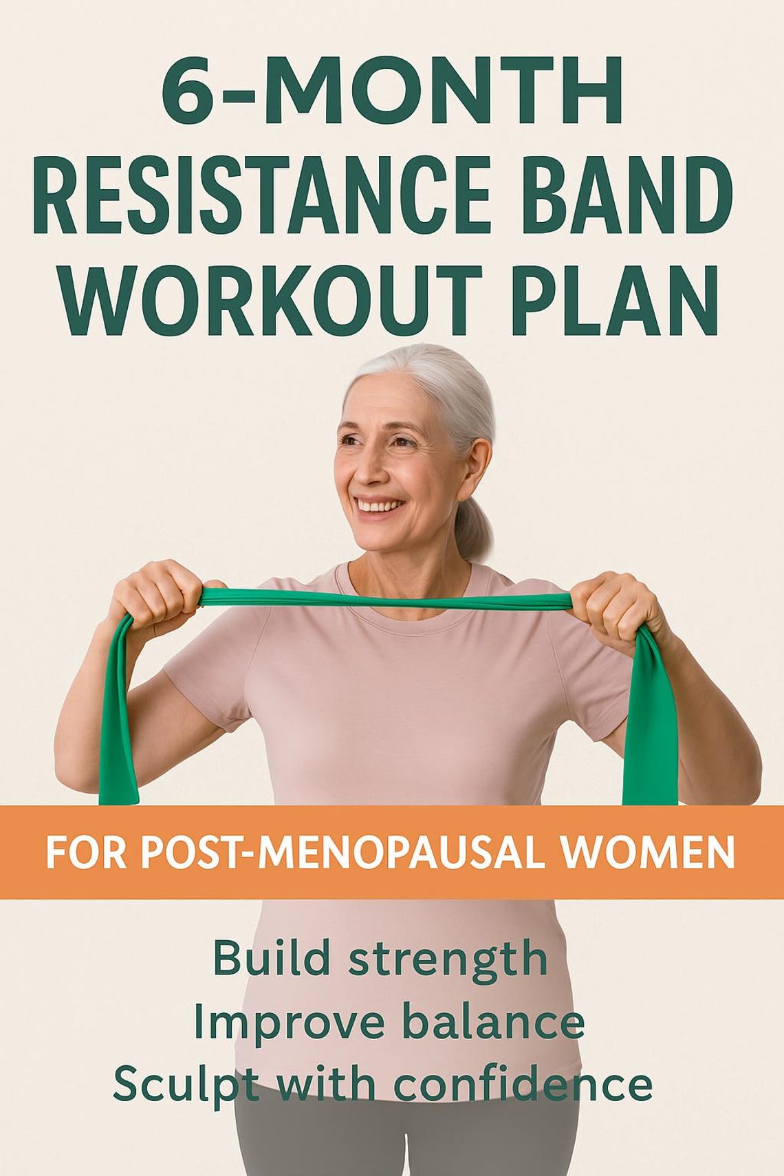 6-month Resistance Band Workout Plan for Post-menopausal Women - Etsy