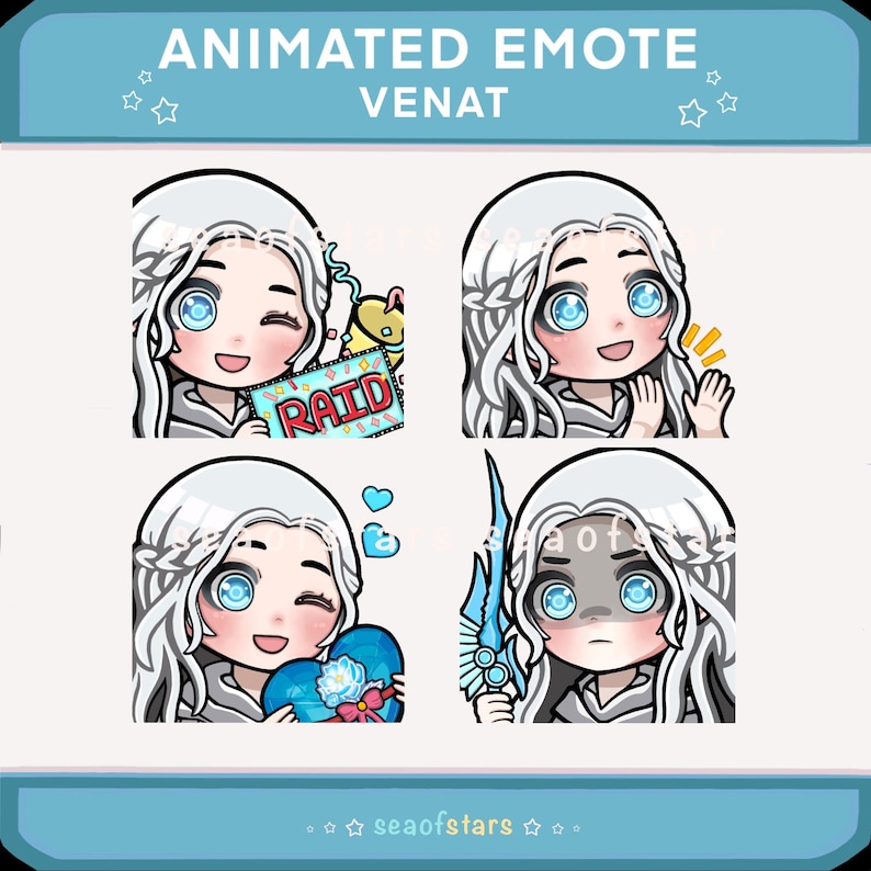 FFXIV Venat Animated Emote Set - Etsy