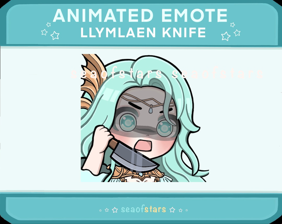FFXIV Llymlaen Knife/fish Animated Emote - Etsy