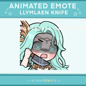 FFXIV Llymlaen Knife/fish Animated Emote - Etsy