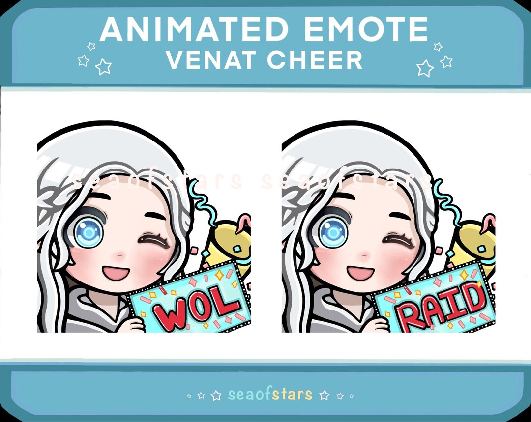 FFXIV Venat Cheer Animated Emote - Etsy