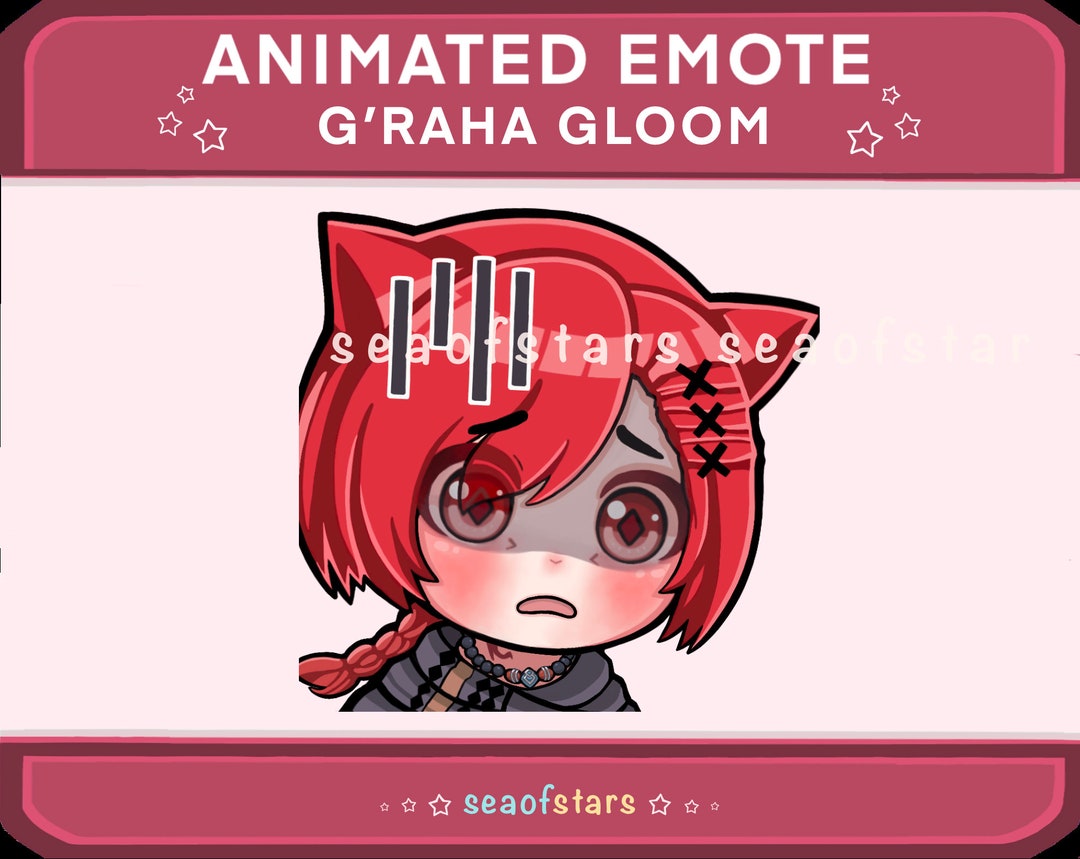 FFXIV G'raha Tia Gloom Animated Emote - Etsy