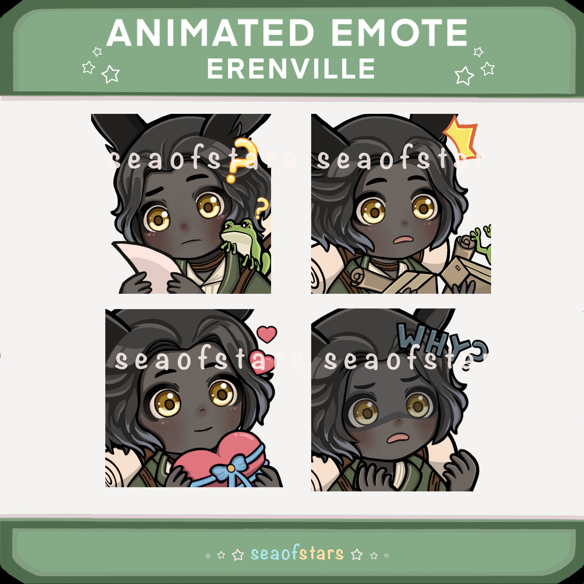 FFXIV Erenville Animated Emote Set - Etsy