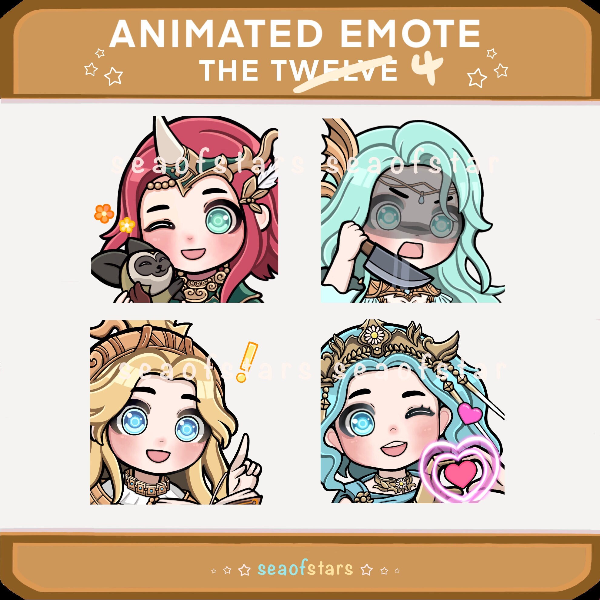 FFXIV the Twelve Animated Emote Set - Etsy Australia
