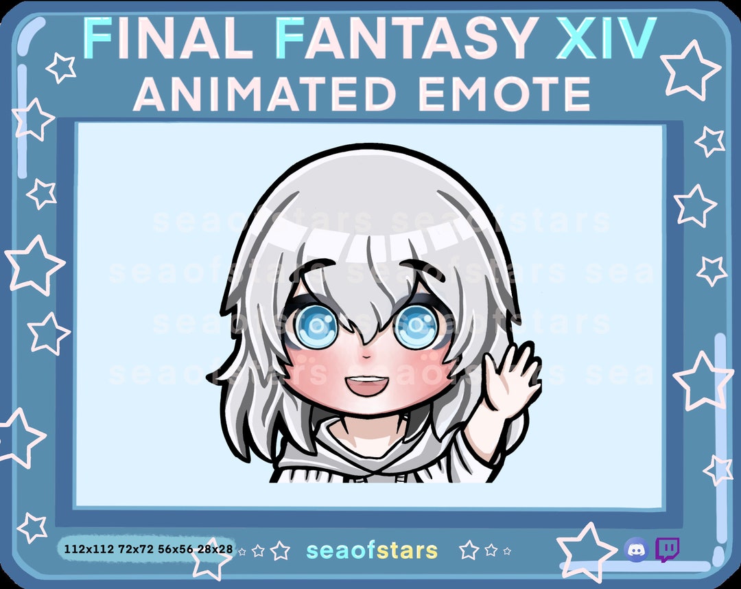 FFXIV Themis Waving Animated Emote - Etsy