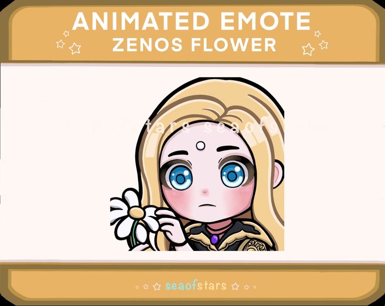 FFXIV Zenos Flower Animated Emote - Etsy