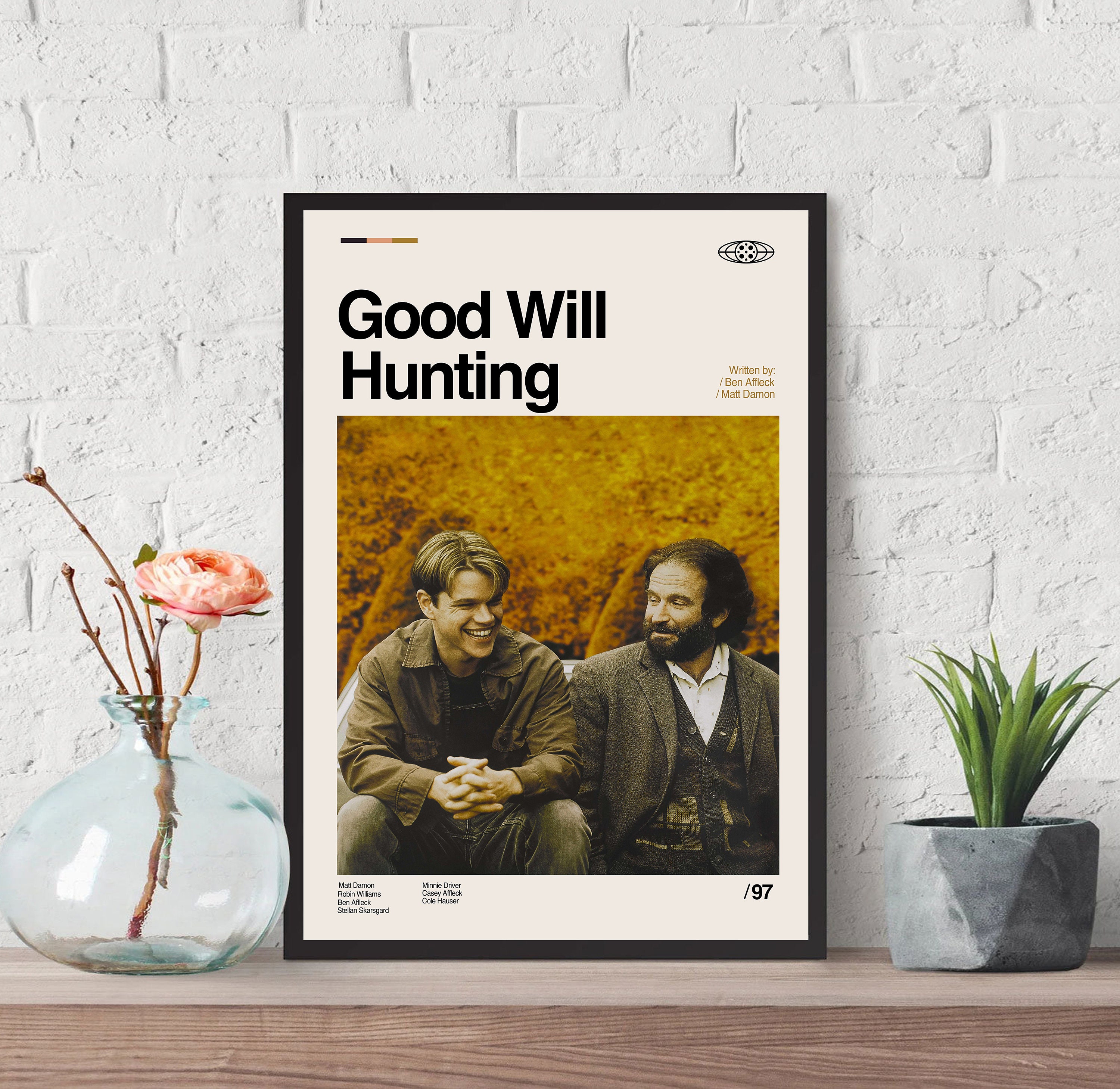 Good Will Hunting Poster, Good Will Hunting Print, Retro Movie Poster sold by Ishtiaq Ahmed ...