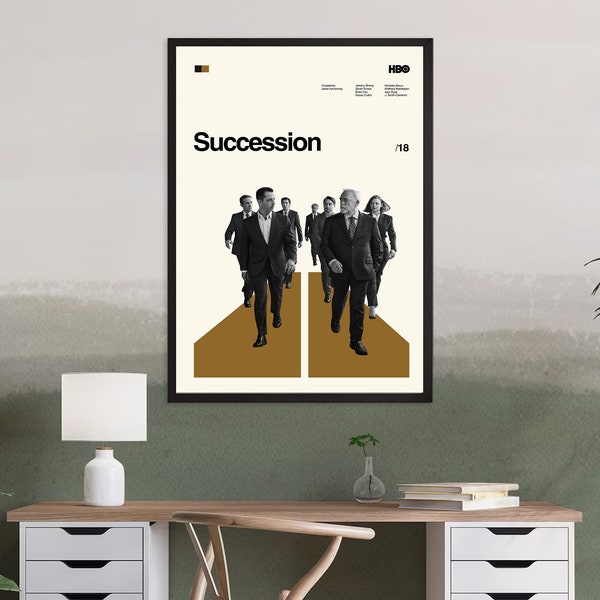 Succession Poster - Etsy