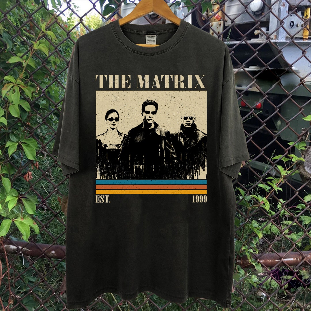 The Matrix Vintage Shirt the Matrix Shirt Retro Shirt - Etsy