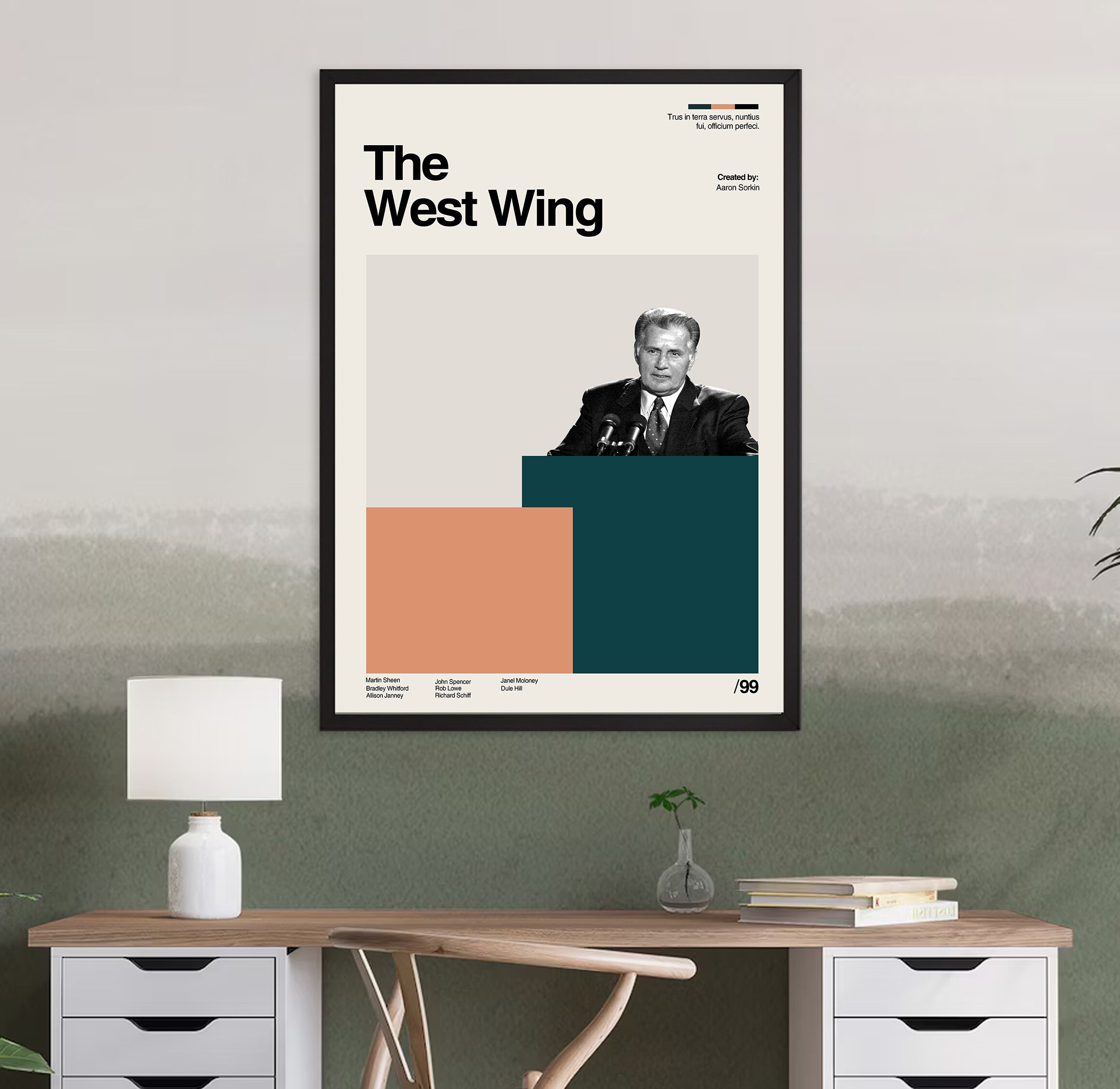 The West Wing Poster, The West Wing Movie Poster sold by Corresponding ...