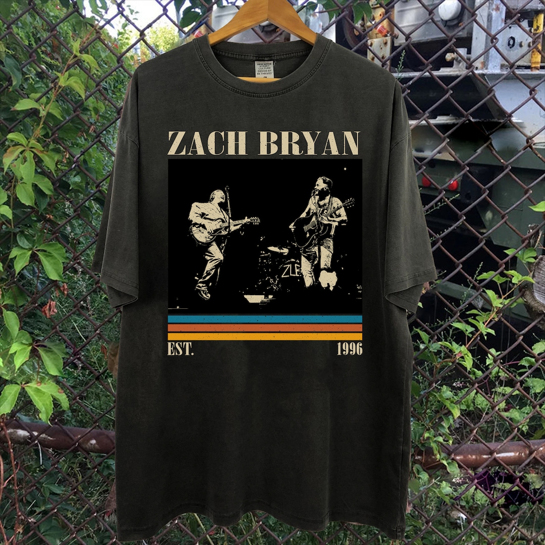 Zach Bryan Vintage Shirt, Zach Bryan Shirt, Retro Shirt, Vintage 90s ...
