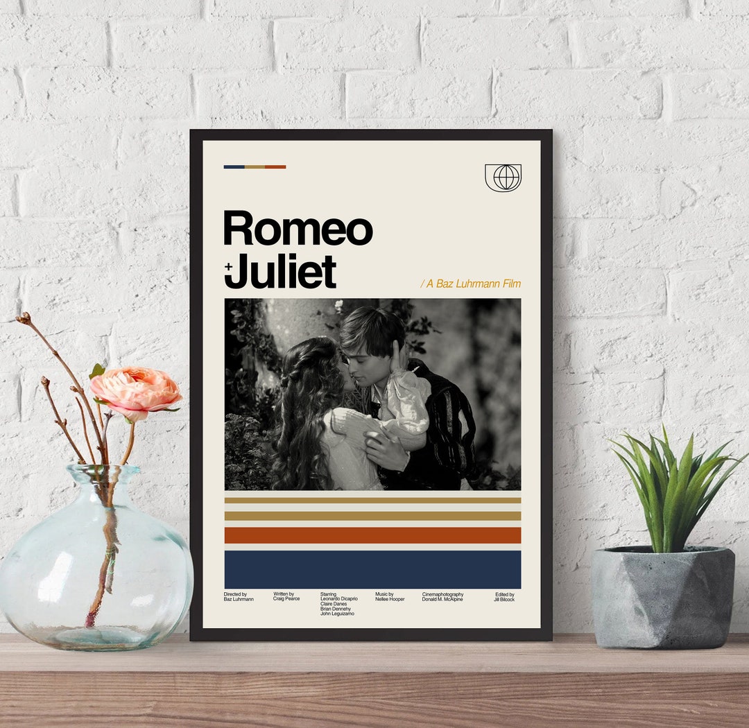 Romeo and Juliet Poster Romeo and Juliet Print Custom - Etsy