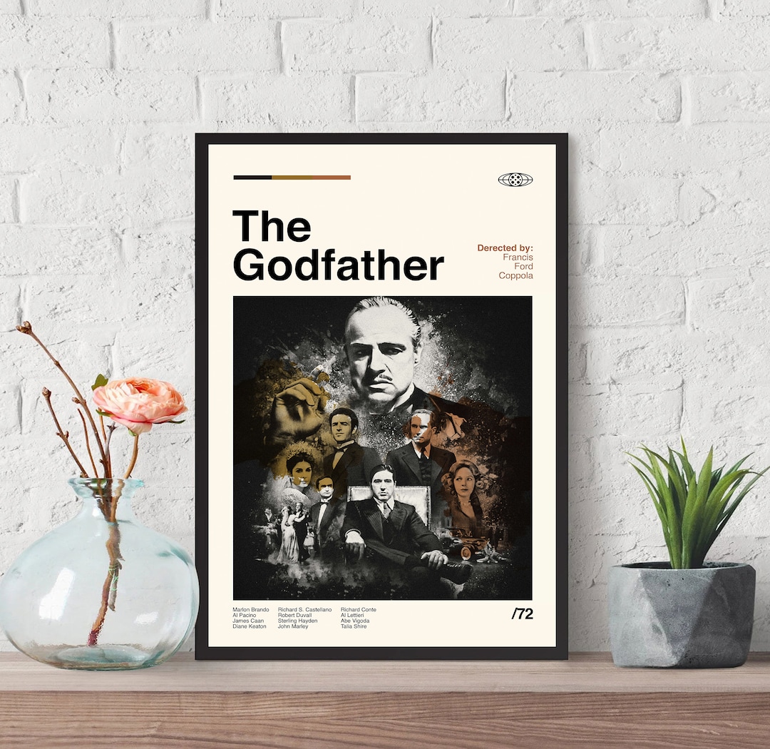 The Godfather Poster the Godfather Print Custom Poster - Etsy