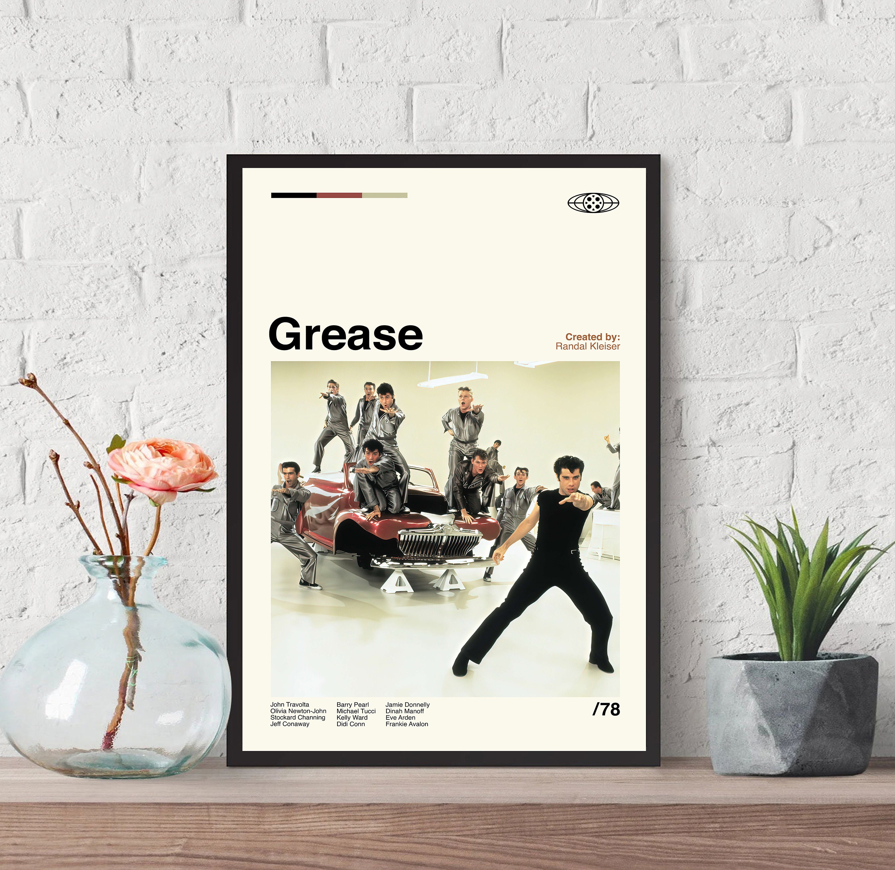 Grease Poster, Grease Print, Movie Poster sold by Bat Dud Bolt Tracey ...