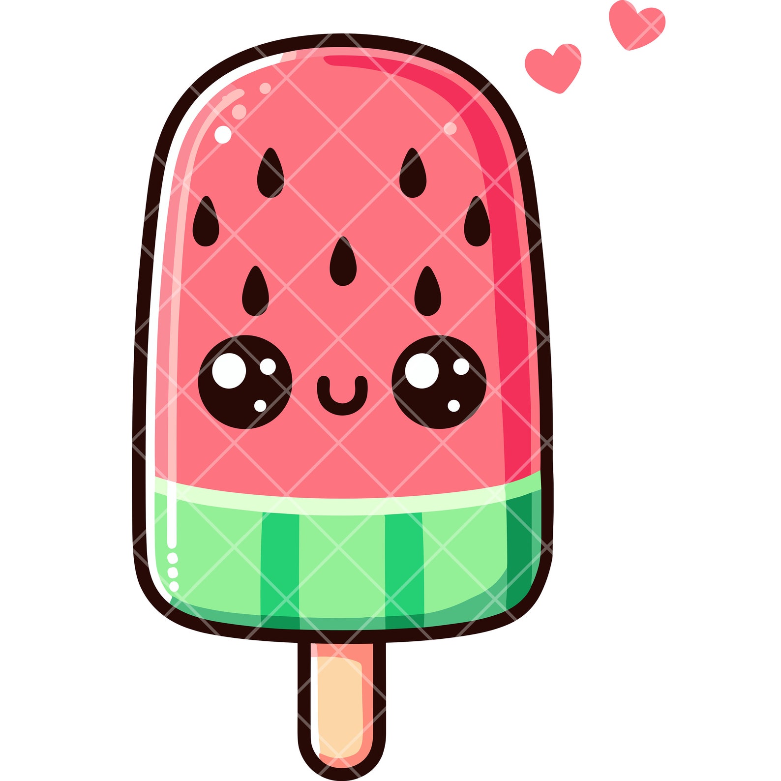 Kawaii Cute Ice Cream Png Bundle Etsy