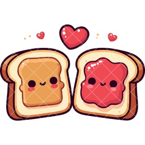 Kawaii Cute Valentines Day PNG Bundle - Etsy